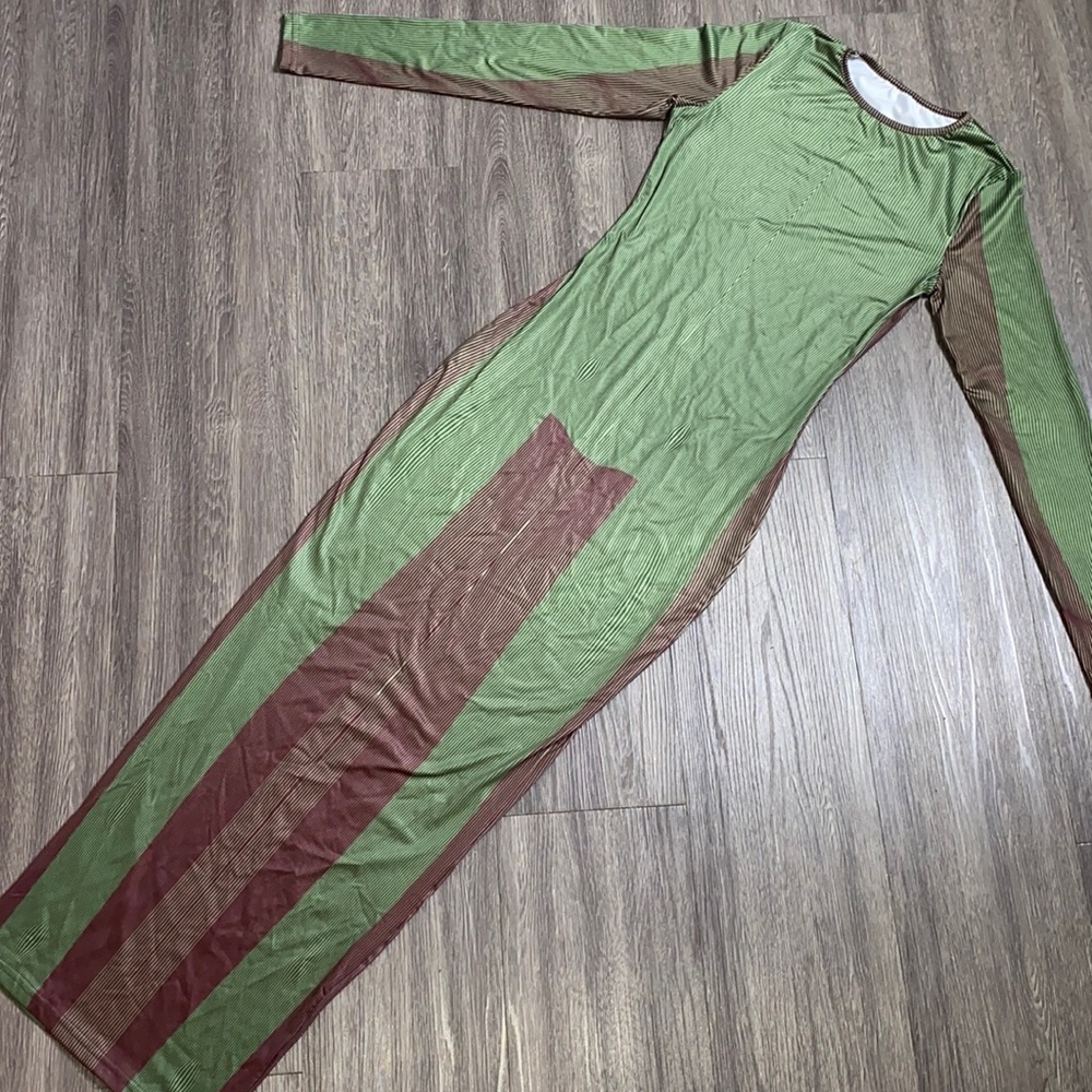 Colorblock Statement Dress - Gem